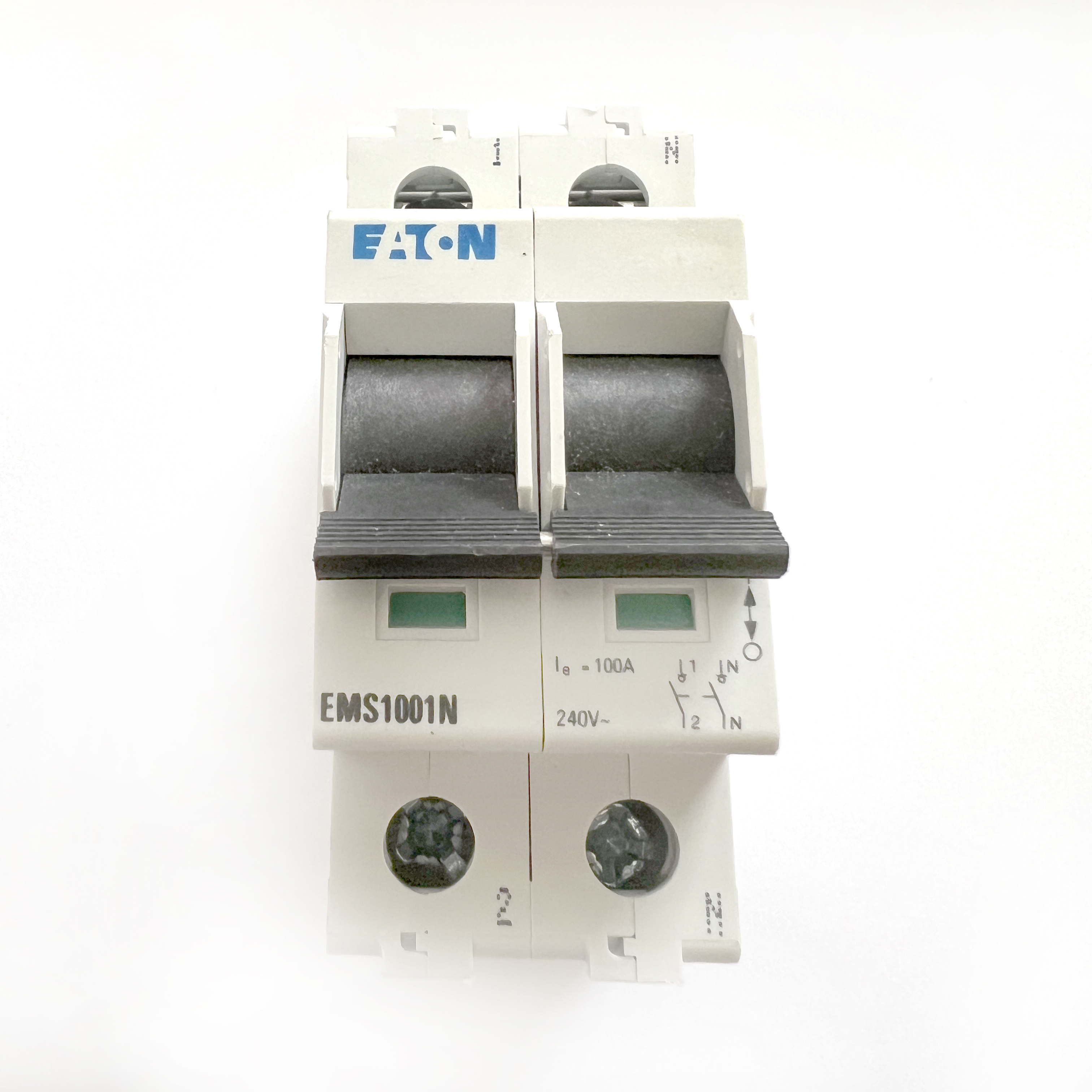 Isolators: Eaton EMS1001N 100A 100 Amp 2 Double Pole Isolator Main ...