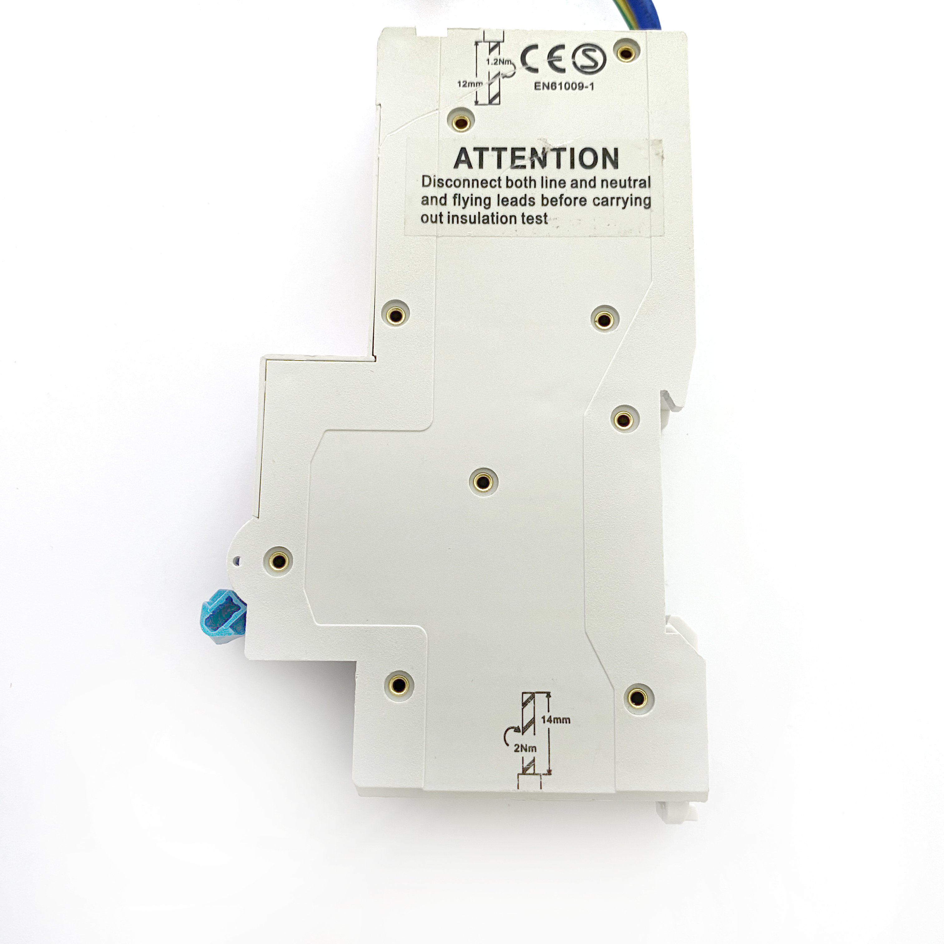 RCBO's: MCG 10A2P30BSM B10 10A 10 Amp 30mA RCBO Circuit Breaker Type AC