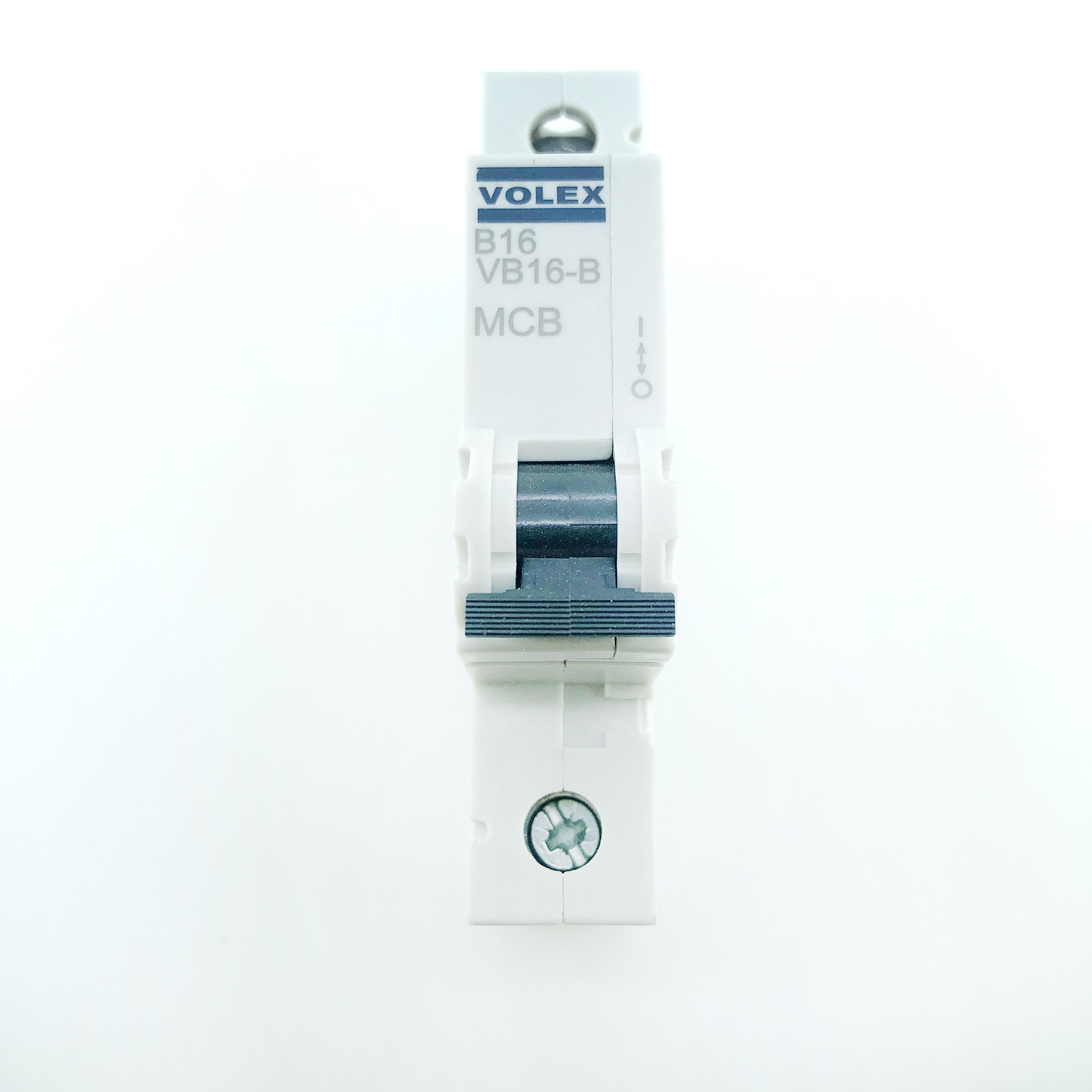 MCB's: Volex VB16-B B16 16A 16 Amp MCB Circuit Breaker Type B