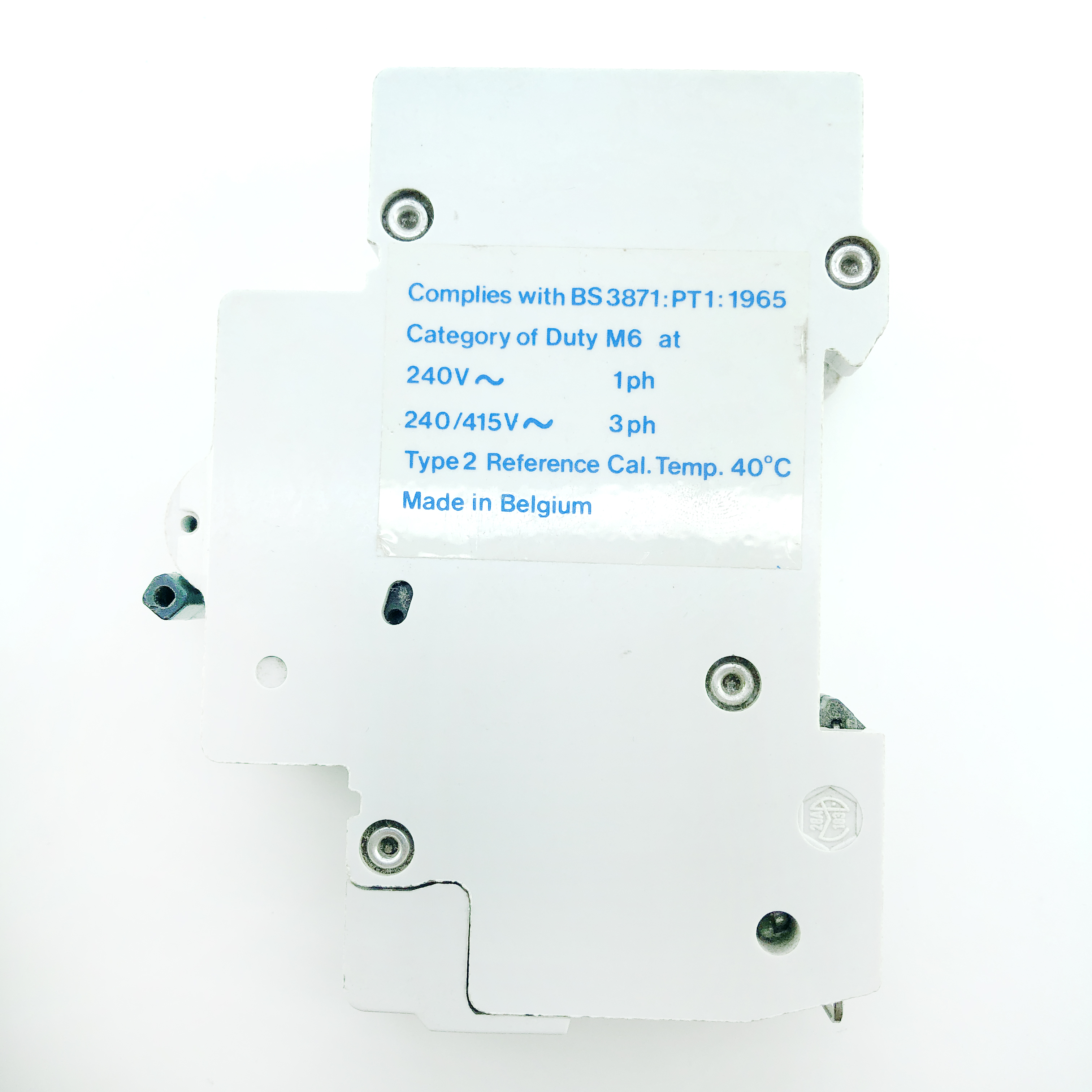 MCB's: GEC Vynckier S32 M6 32A 32 Amp MCB Circuit Breaker Type 2