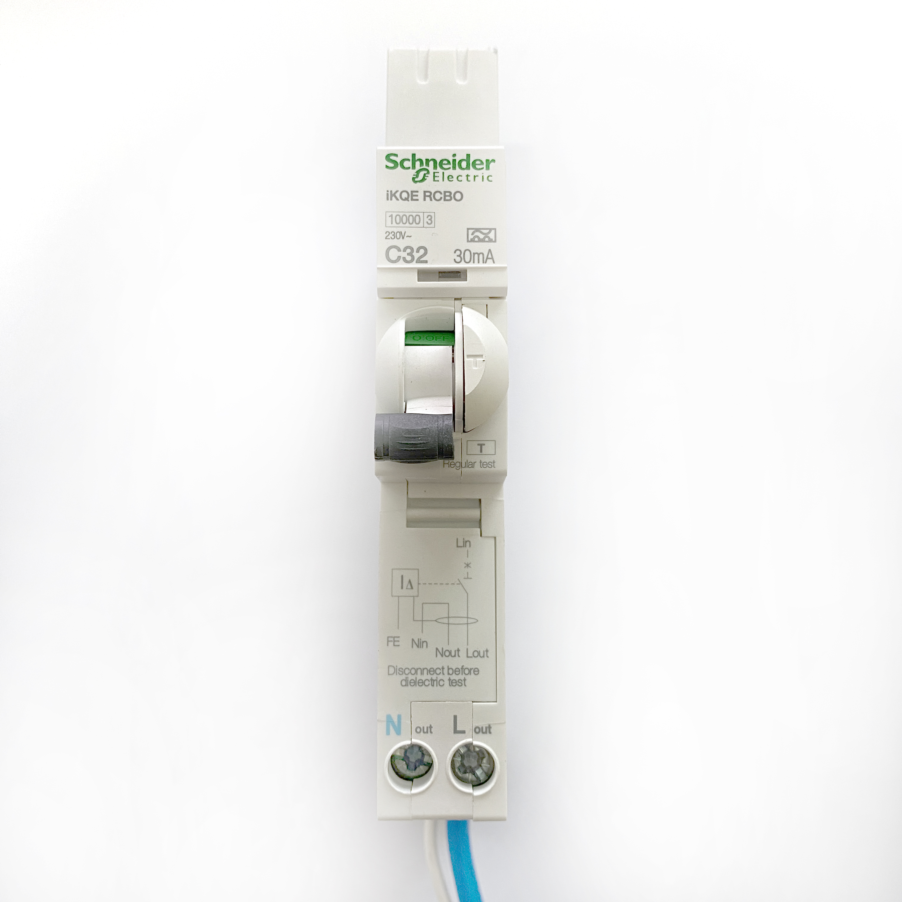 RCBO's: Schneider Electric iKQE A9D17832 SEE132C03 Acti9 C32 32A 32 Amp ...