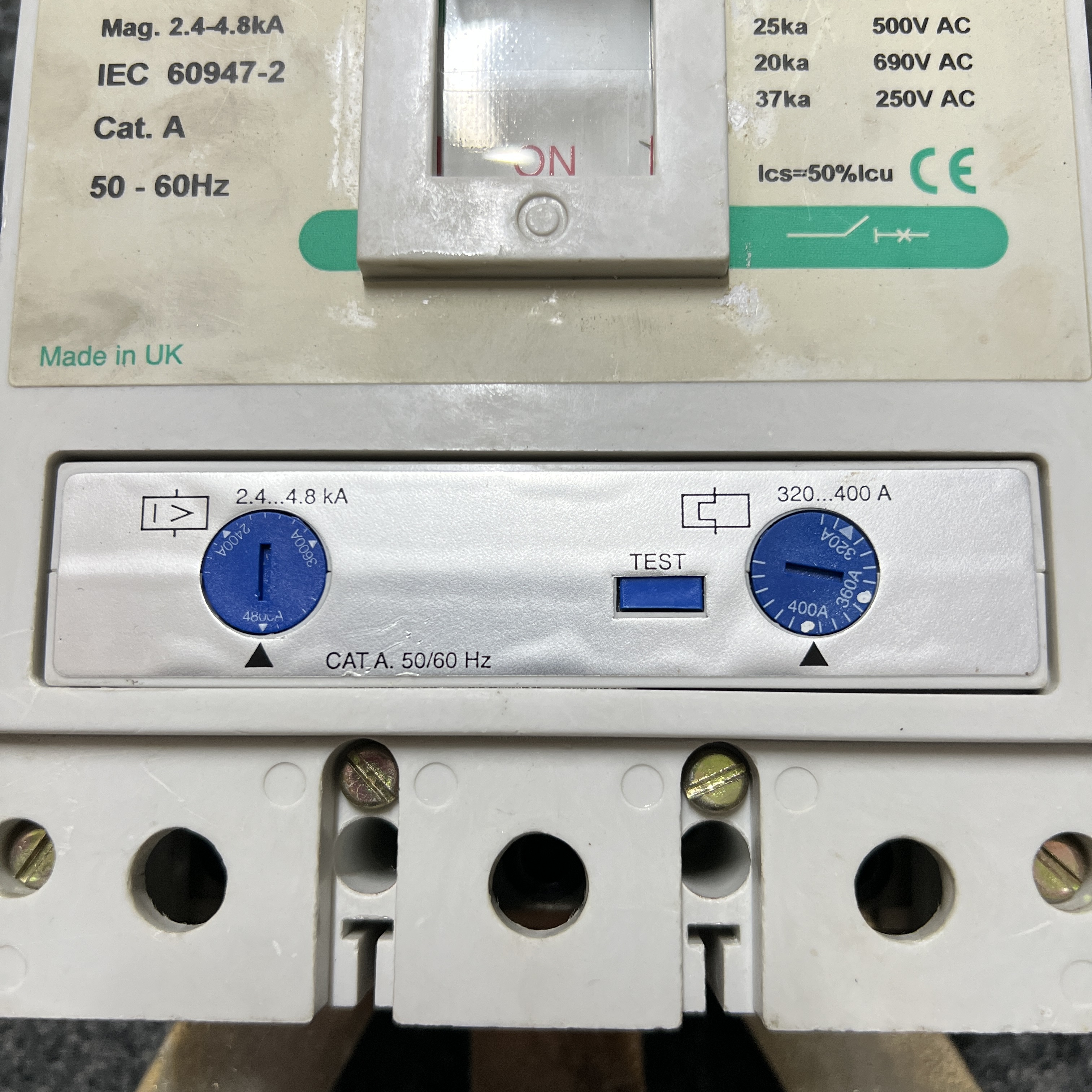 MCB's: MEM MKLA4003 Bill TLKA4003 400A 400 Amp 3 Pole Phase MCCB MCB ...