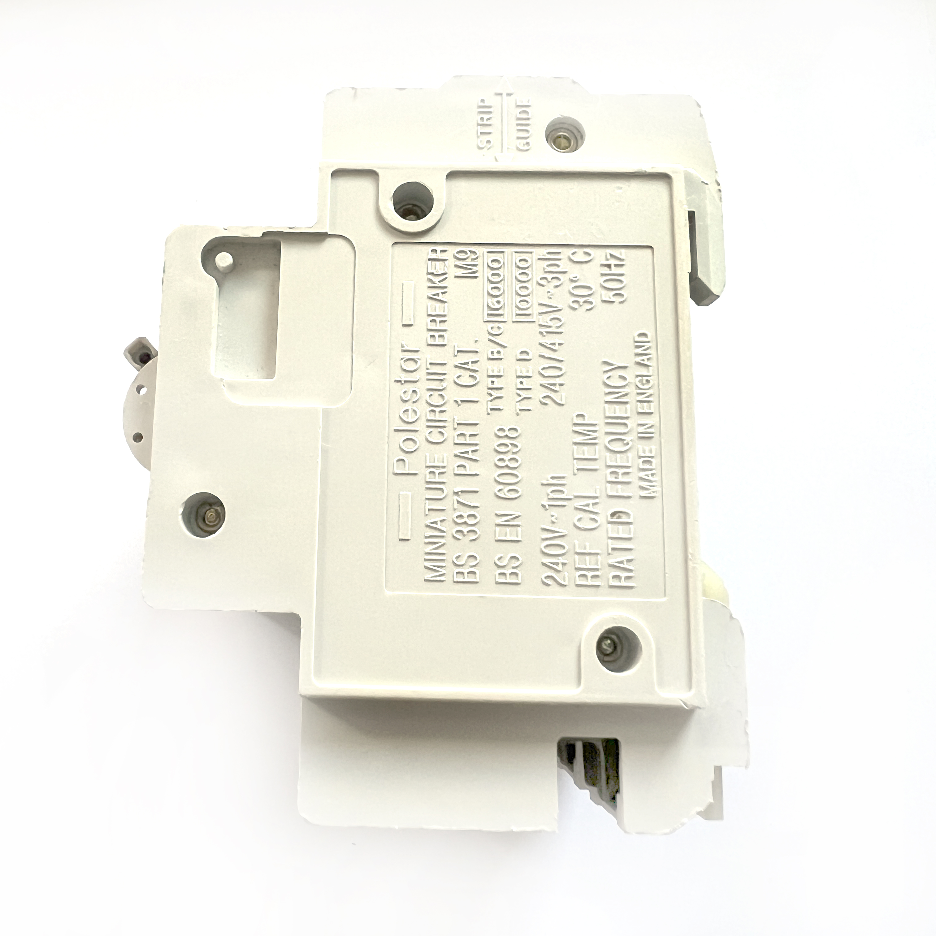 MCB's: Crabtree Polestar 63D/63 D63 63A 63 Amp 3 Pole Phase MCB Circuit ...
