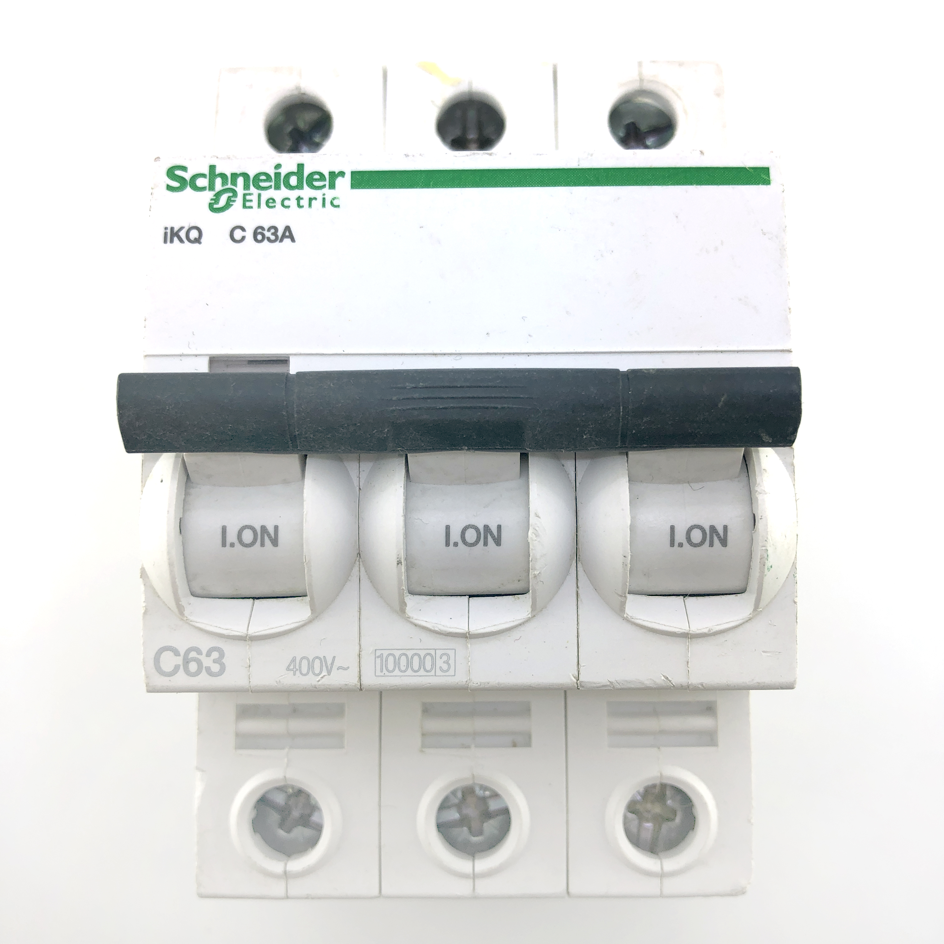 MCB's: Schneider Electric iKQ C63A C63 63A 63 Amp 3 Pole Phase MCB ...